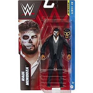 Mattel WWE Raul Mendoza Basic Action Figure, Posable 6-inch Collectible for Ages 6 Years Old & Up