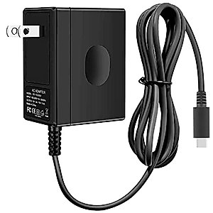 Fast Charger for Nintendo Switch, USB C Type C Power Adapter Compatible with Nintendo Switch/Switch Lite/Switch OLED/Switch Dock, 15V/2.6A Supports TV Mode and Dock Station