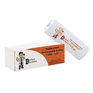 Doctors Discounts Replacement for Welch Allyn 72300 3.5V Rechargeable Battery