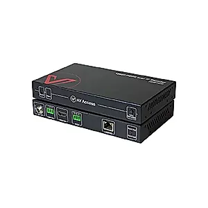 AV Access 1080P HDMI Extender over IP Decoder, Many to Many or Direct Cat5e/6/6a/7, 395ft (120m), Plug & play without configuration, Visual Control, Video wall, RS-232, Smartphone/Pc Control, HDCP