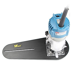 BTMIEY Circle Cutting Jig,Circle Cutting Jig for Electric Hand Trimmer Wood Router Woodworking (A)