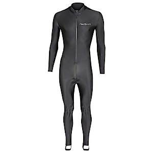 NeoSport Unisex Full Body Sport Skin Suit - Black - 3X-Large