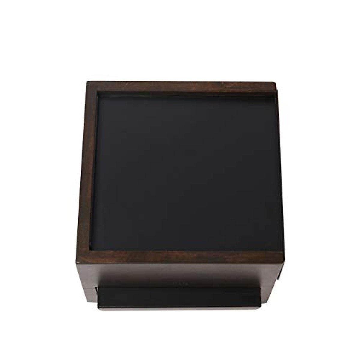 Umbra Mini Stowit Jewelry Box - Modern Keepsake Storage Organizer with Hidden Compartment Drawers for Ring, Bracelet, Watch, Necklace, Earrings, and Accessories,Black/Walnut