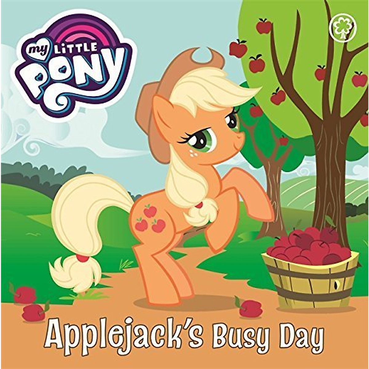 My Little Pony Big Box of Books Collection 4 Books Box Set (Applejacks Busy Day, Fluttershy and the Perfect Pet, Be Brave Twilight Sparkle, Get Well Soon Rainbow Dash)