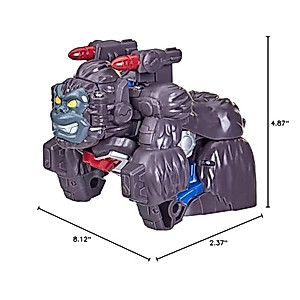 Transformers Classic Heroes Team Optimus Primal Converting Toy, 4.5-Inch Action Figure, for Kids Ages 3 and Up