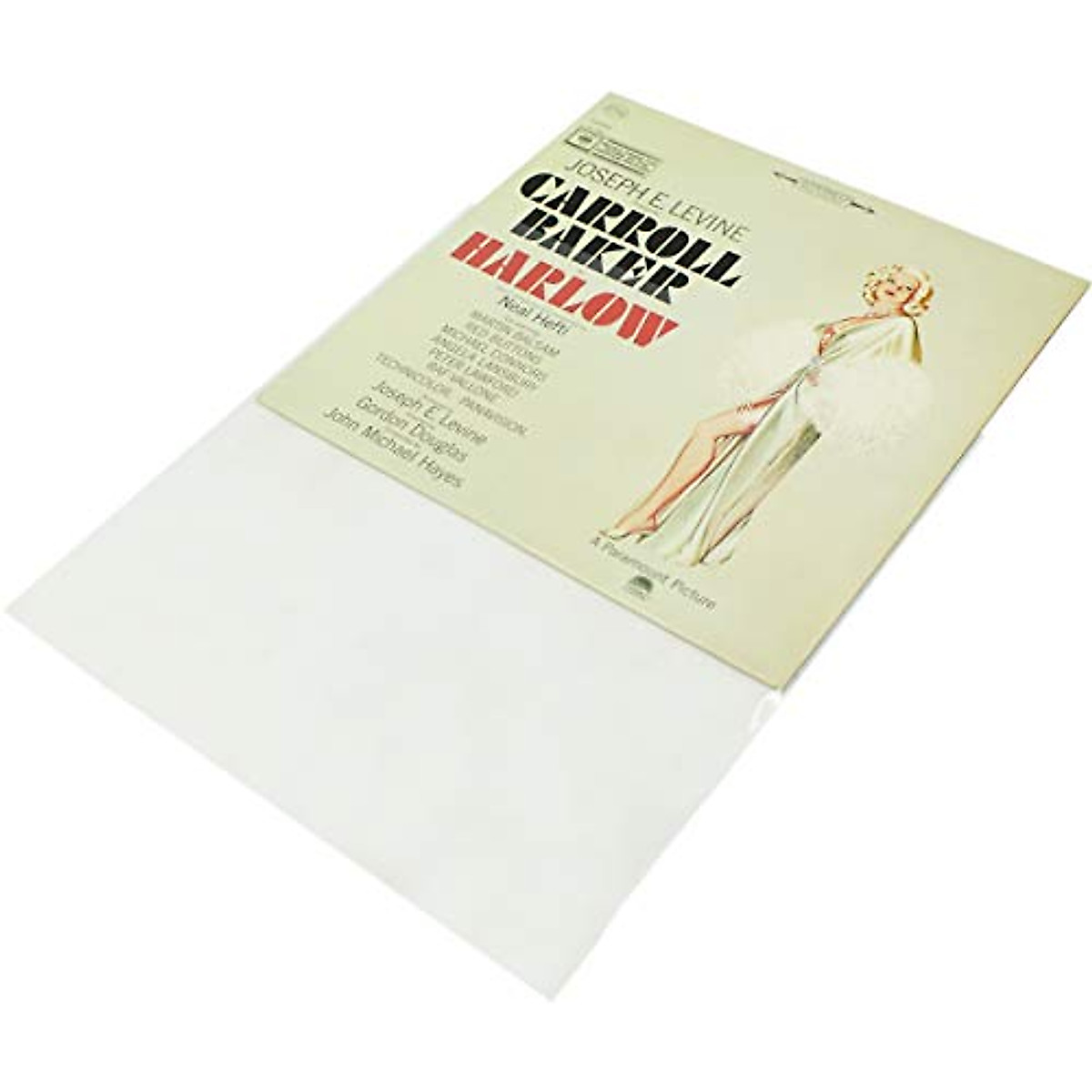 (100) 12" Resealable Record Outer Sleeves - Super Clear Premium 2 Mil Thick Archival Quality BOPP - 12-3/4" x 12-3/8" + 1-1/2" Flap #12SB02RS