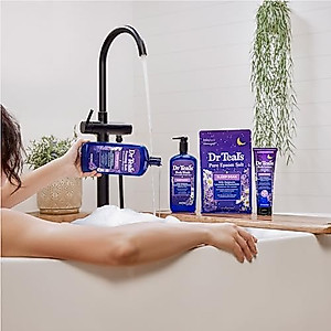 Dr Teal's Sleep Body Wash with Melatonin, Lavender & Chamomile & Essential Oil Blend, 24 fl oz.