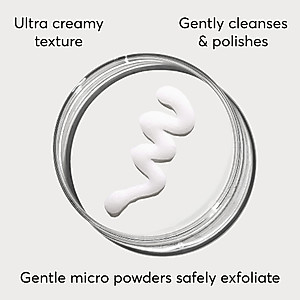 Naturium Fermented Rice Enzyme Cleanser, Plus Fruit Enzymes & Biodegradable Micro-Powders, 4 oz