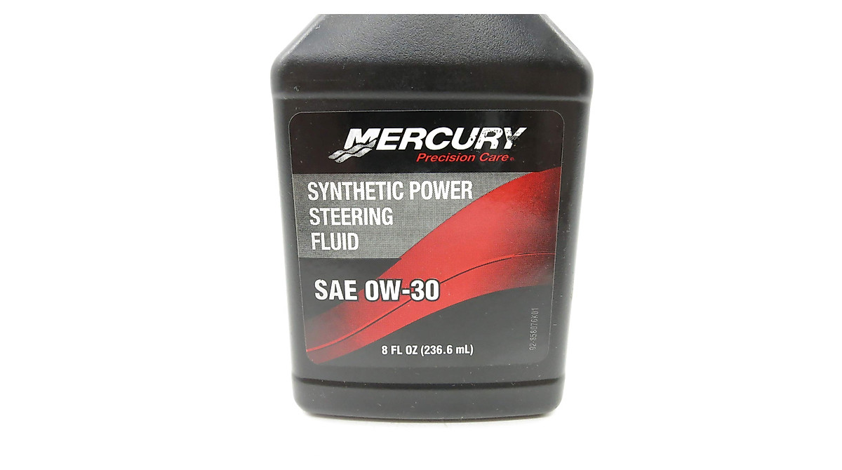 OEM Mercury Marine Synthetic Power Steering Fluid 8 oz
