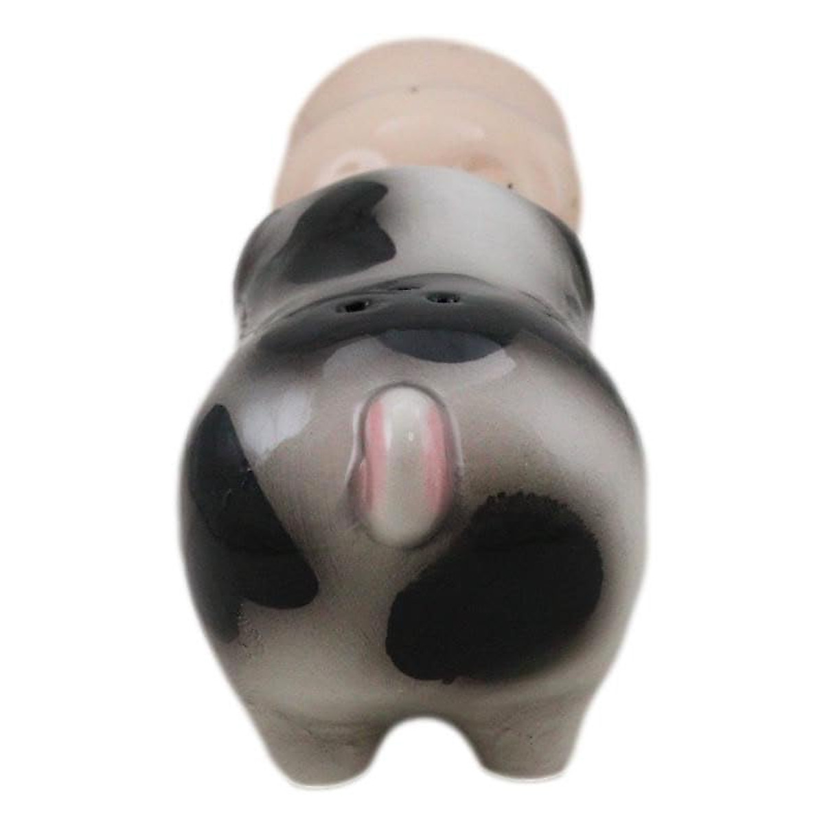 Ebros Gift Ceramic Star Crossed Lovers Chubby Country Farm Bacon Porky Pig Couple Kissing Salt And Pepper Shakers Set Valentines Pigs Piglets Figurines Party Kitchen Tabletop Collectible Accents