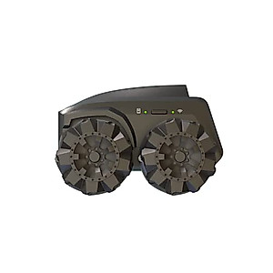 Moorebot Scout - Versatile Tiny AI Camera Robot, Pets/Elderly Watching/Security/Smart Home/Crawlspace Inspection, 1080P, Auto Patrol, Nightvision, Track Option, Indoor (2023)