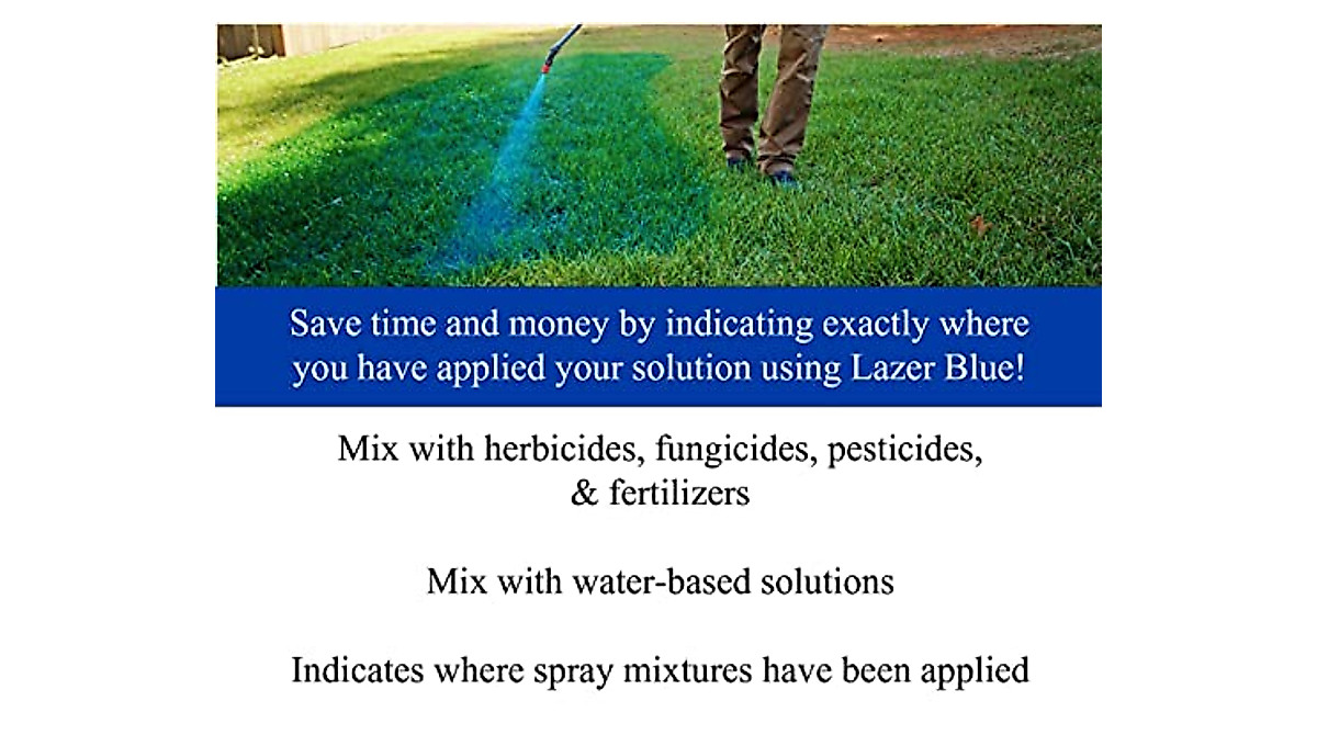 Lazer Blue Concentrated Spray Indicator - 16 oz for Precision