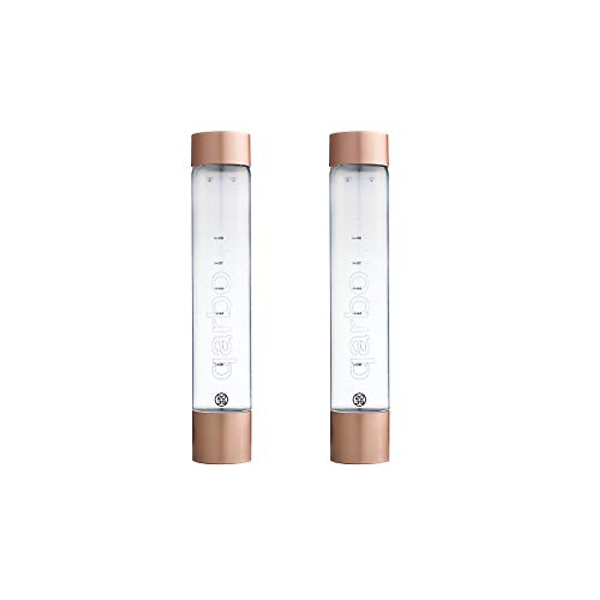 twenty39 1L Water Bottles for qarbo Sparkling Water Maker and Fruit Infuser - Set of 2 (Bronze)…