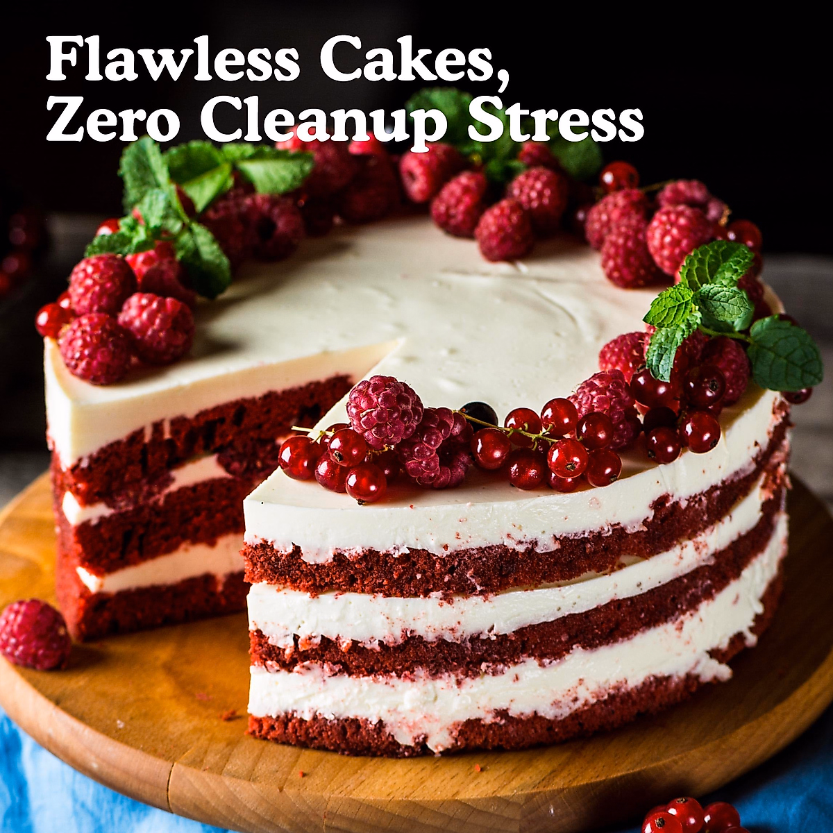 Regency Wraps Parchment Paper Circles For Round Cake Pans, Greaseproof Liners for Non-Stick Baking, 9" (Pack of 100), White