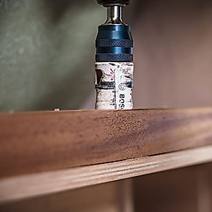 Bosch Professional 1x Power Change Plus Adapter (Socket 3/8“ hexagonal shank, Ø 8.7 mm, Accessory Hole Saw)