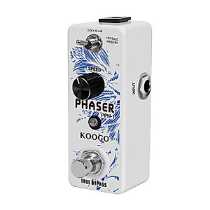Koogo Guitar Analog Phaser Pedal Vintage/Modern Modes Mini Size