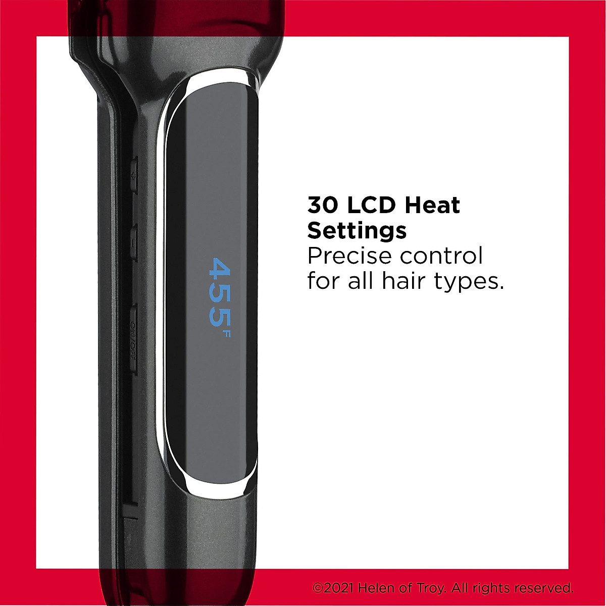 Revlon Copper Smooth Hair Flat Iron | Frizz Control for Fast and Shiny Styles, (XL 1-1/2 in)