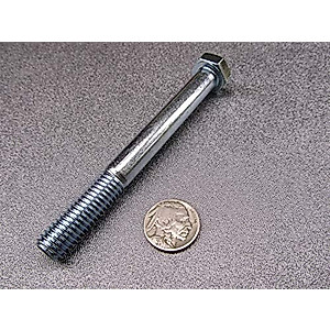 Class 10.9 Zinc Steel Hex Bolts PT M12 x 1.75 mm x 110 mm Long 5 pcs