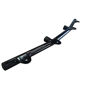 N-Fab Light Bar | Gloss Black, For 4 - 9in Lights - w/out License Plate Tabs | T074LB | Fits 2007-2013 Toyota Tundra