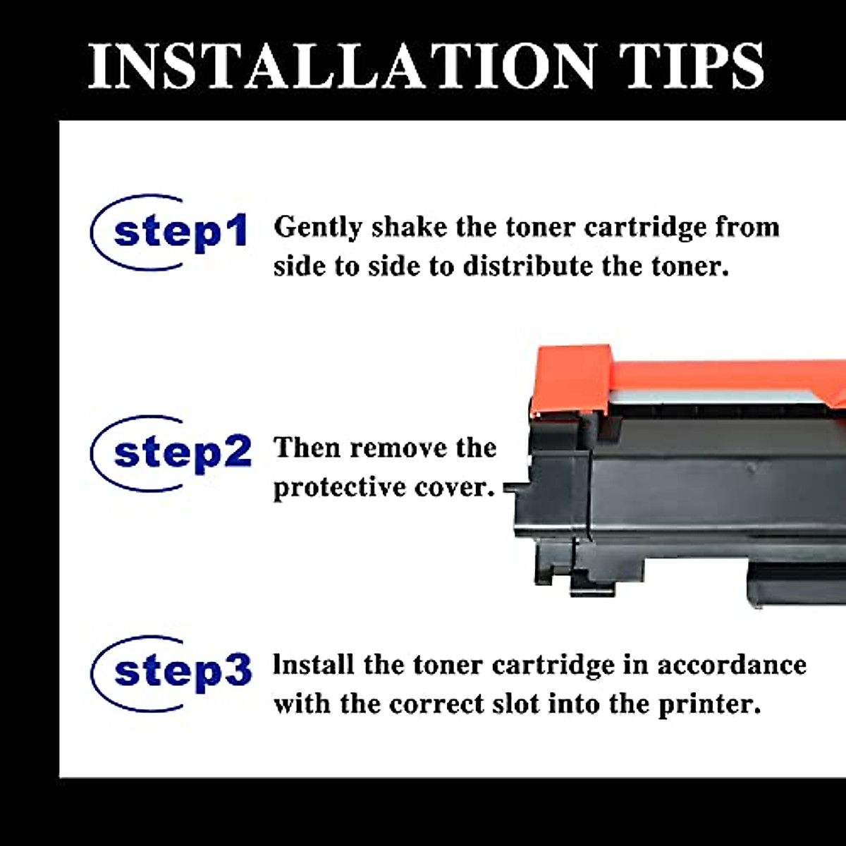 PAIC 1 Pack Compatible TN-760 TN760 Toner Cartridge Replacement for Brother DCP-L2550DW MFC-L2710DW L2750DW L2750DWXL HL-L2350DW L2370DWDWXL L2390DW L2395DW Printer,Sold by HOBBYUNION, Black
