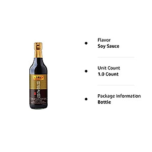 Lee Kum Kee Premium Dark Soy Sauce, 16.9 Ounces