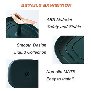 Spoon Rest for Kitchen Counter, Bird-shaped Utensil Rest for Stove Top, Pot Lid Holder Cooking Ladle Spatula and Grill Collapsible Utensil Organizer (White)