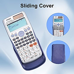 IPEROT Scientific Calculators, Scientific Calculator Large Screen 417 Functions, Calculators Very Suitable for High School and College Students Calculus Algebra and Other Math Textbooks (991ES Plus)