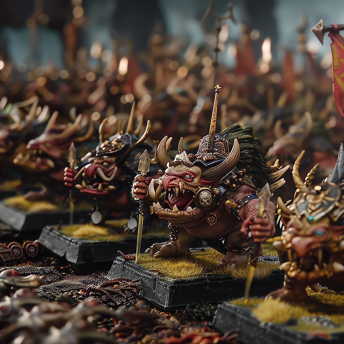 Evemodel Model Square Bases Plastic Black for Wargame Tabletop (30 * 30mm-40pcs)