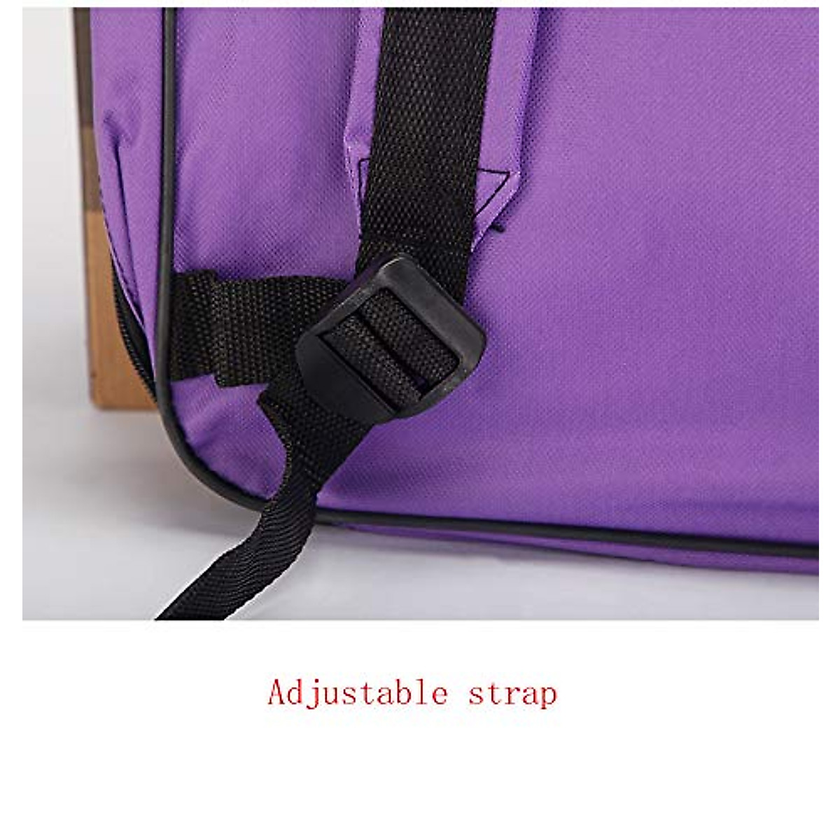 8k Art Portfolio Carry Bag Multipurpose Artist Portfolios Case Adjustable Shoulder Bag Tote Drawing Board Backpack with Pockets for Sketching Painting Art Supplies Storage Transport, 15 x 18.9 Inch