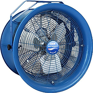 Patterson Fan H18A High Velocity Fan, Yoke Mount,1 PH 115/220v