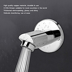 BORDSTRACT Shower Faucet, G1/2 Wall Mounted Basin Faucet Antisplash Bath Tub Tap Faucet Copper Shower Spout for Vessel Sinks Bathroom