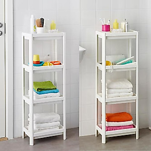 HIEEY 2 Pack Under Sink Organizer,2-Tier Bathroom Organizer,Multi-Purpose Under Sink Shelf Organizer,Bath Collection Baskets with Hooks for Bathroom Kitchen Countertop and Cabinet