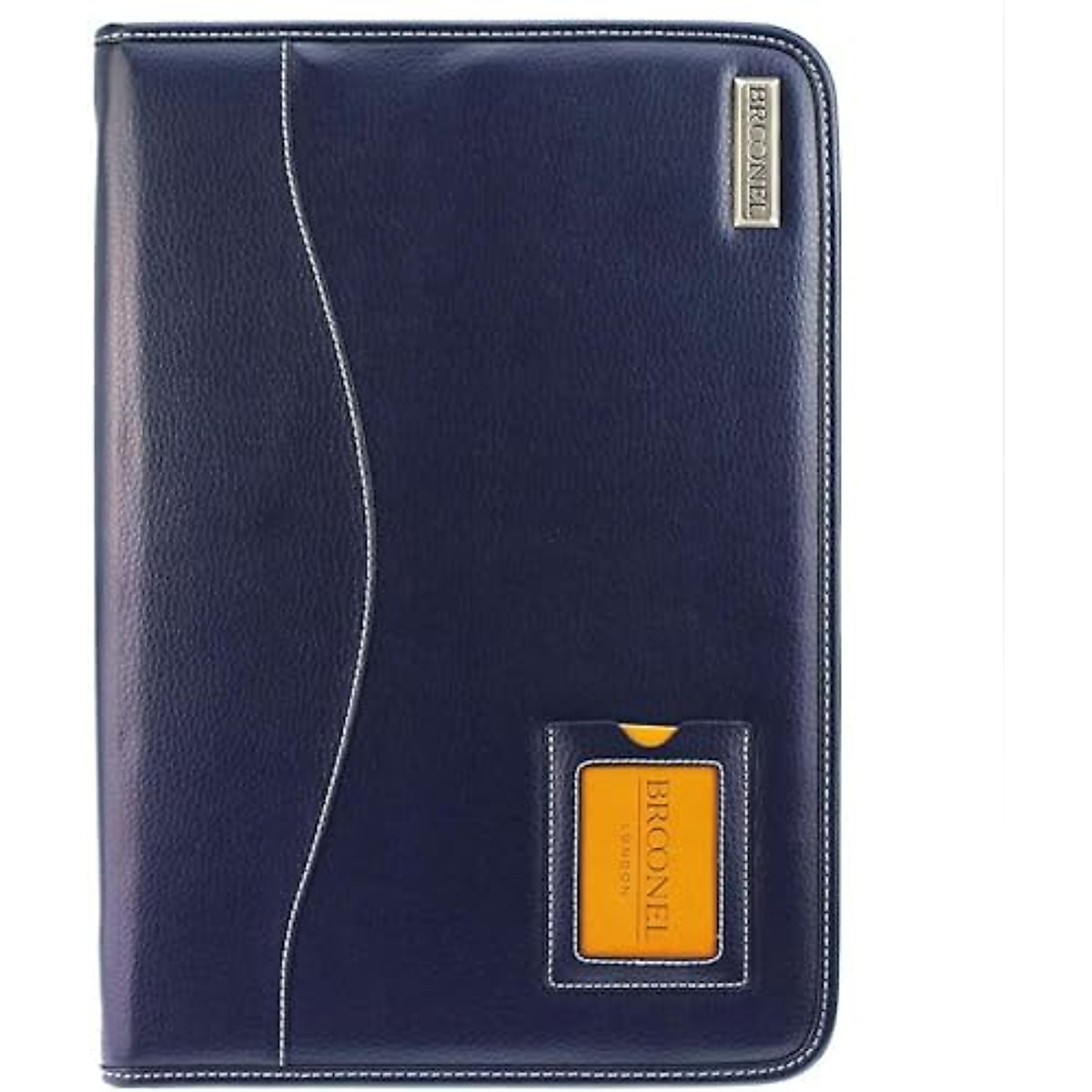 Broonel - Contour Series - Blue Heavy Duty Leather Protective Case - Compatible with Toshiba Satellite Radius 12 / Toshiba Satellite Radius 11