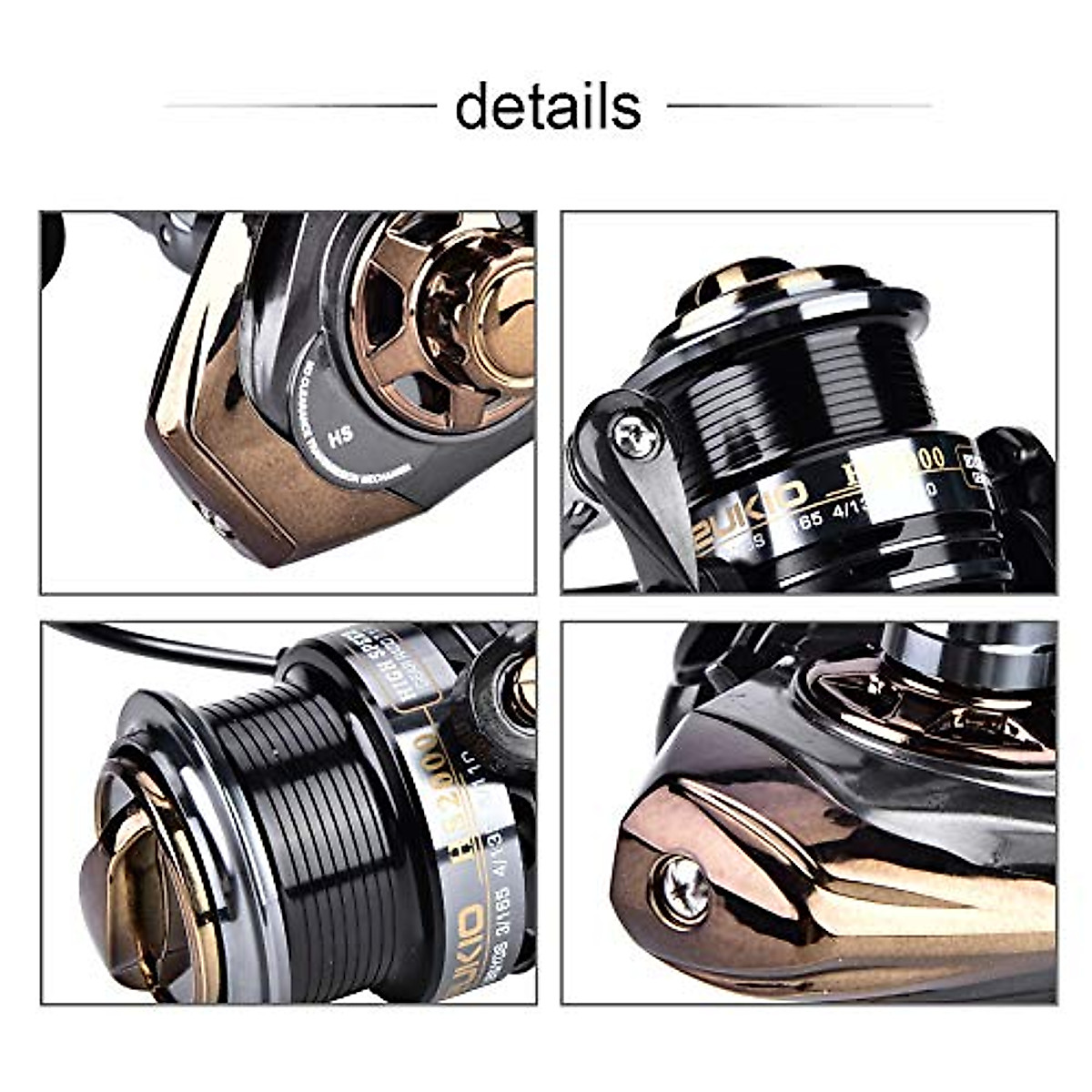 Closed Face Fishing Reels Coarse,Baitcaster Reel,DEUKIO Baitcasting Fishing Reel High Speed 7.1:1 Gear Ratio for Quick Casting,3D Super Light Design(H 000)
