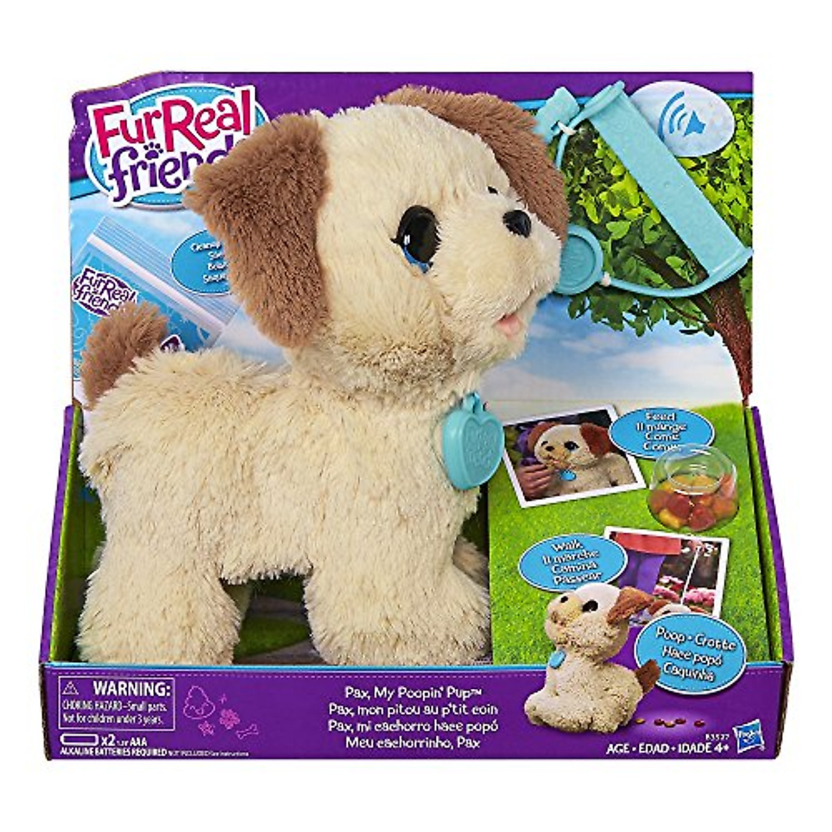 FurReal Friends Pax My Poopin Pup Plush Toy (Amazon Exclusive)