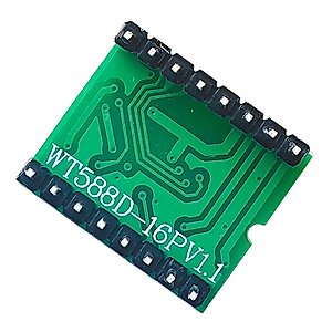 Rakstore WT588D Voice Module Sound Modue Audio Player 20P-32M Memory DC 2.8V- 5.5V