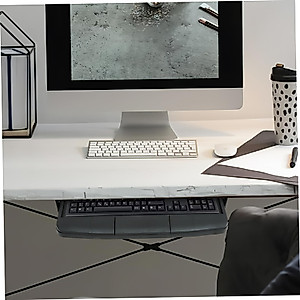 Ciieeo Storage Drawers Mouse Slide Computer Keyboards Drawer Style Tray Under Desk Storage Tray Computer Drawer