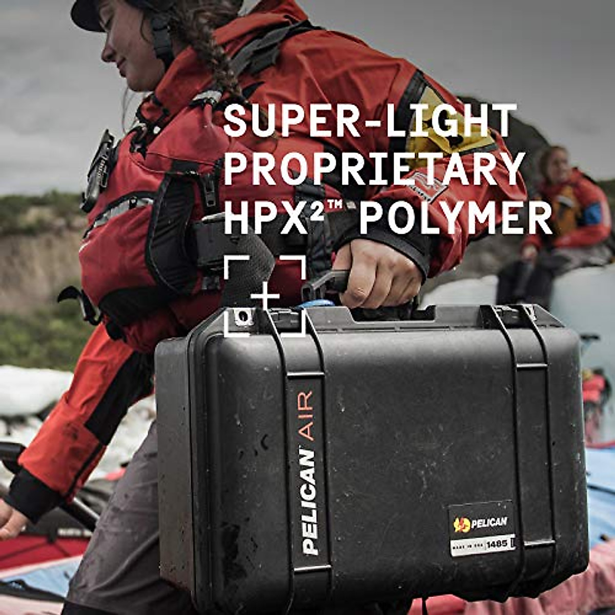 Pelican Air 1485 Case with Foam - Black