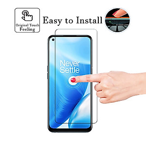 Oneplus Nord N200 5G Screen Protectors (3 Pack),Douglass 9H Tempered Glass Film Anti-Scratch Anti-Fingerprint Glass Screen Protectors Zero Bubbles Ultra-clear 99.99%, Transparent