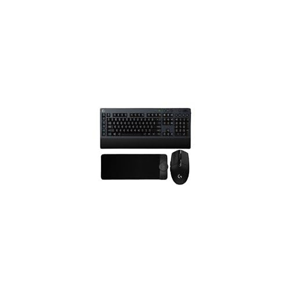 Logitech G613 Gaming Keyboard Bundle With Logitech G305 Wireless Gaming Mouse, and Mouse Pad with Wireless Charging (3 Items)