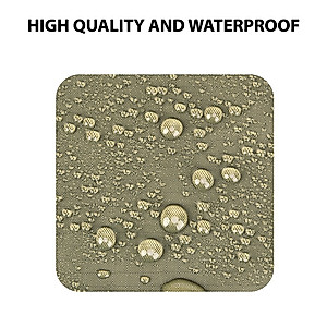 Gold Armour Rainfly Tarp Hammock, Premium 14.7ft/12ft/10ft/8ft Rain Fly Cover, Waterproof Ultralight Camping Shelter Canopy, Survival Equipment Gear Camping Tent Accessories (OD Green 12ft x 10ft)