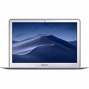 Apple 13' MacBook Air, 1.8GHz Intel Core i5 Dual Core Processor, 8GB RAM, 256GB SSD, Mac OS, Silver, MQD42LL/A (Renewed)