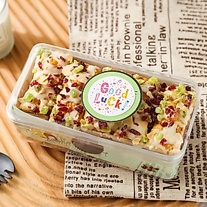 Vonical 1.5" Good Luck Stickers, 1000pcs/Roll Good Luck Labels with Non-Toxic and Enviromentally Friendly UV Ink for Your Family, Friends, Customers, Party Decorative, Gift Wrap, Envelope Sealing