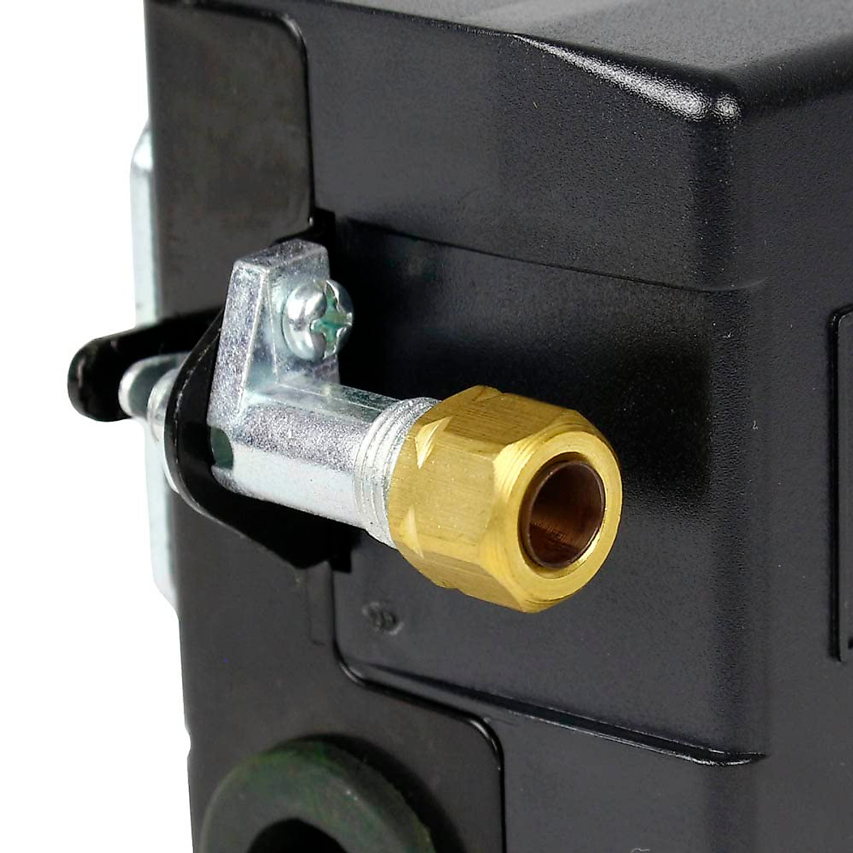 Pressure Switch for Air Compressor 95-125 psi Single Port HEAVY DUTY 26A Replaces HUBBELL FURNAS SQUARE D SIEMENS SEARS DEWALT CRAFTSMAN BLACK MAX JENNY BLACK AND DECKER