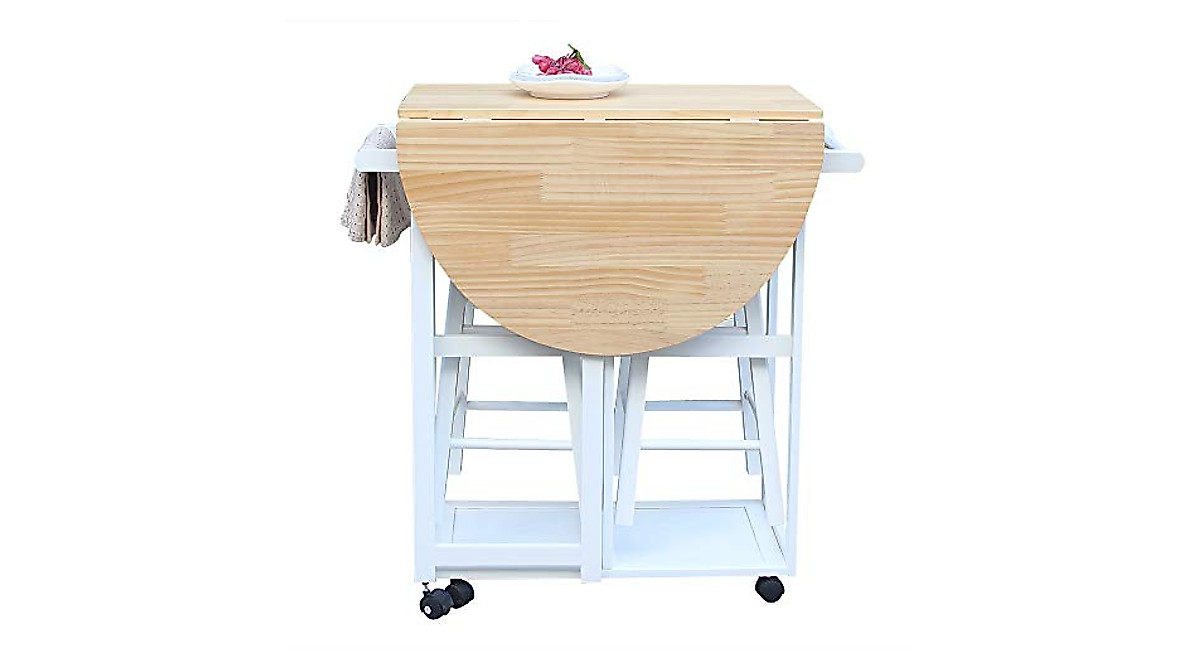 LOVINE Small Dining Table Set for Compact Spaces