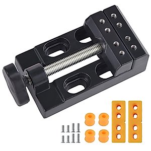 Olaismln Mini Bench Clamp | Jewelry Vise | Mini Vise for Jewelry and Walnut Carving | Ideal for DIY Projects and Multifunctional Use