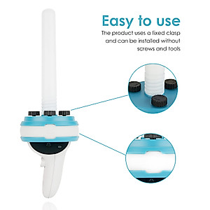 Geekria Dual Handles Grips Lightsabers Compatible With VR Meta Q2 Controller Beat Saber Games Accessories Virtual Reality Game Saber Enhanced Beat Saber Gaming Experience