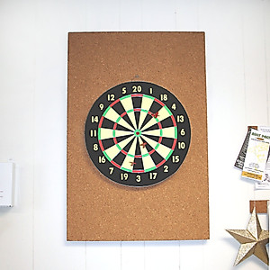 Cork Dart Board Backer 36x 24x0.5 Inches