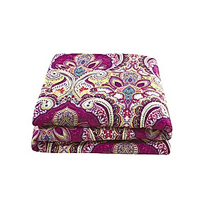 VCNY Home AliciaBohemian Paisley 8 Piece Bed-In-A-Bag Comforter Set, King, Multi