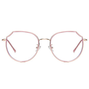 DUCO Blue Light Glasses For Women Computer Glasses Blue Ray Blocking Glasses For Men Womens Fashion Eyeglasses W014